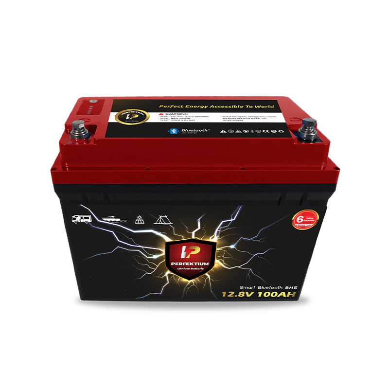 Perfektium PF SERIES Lithium Batterie LiFePO4 12.8V 100Ah Smart BMS Bluetooth mit Heizung ...
